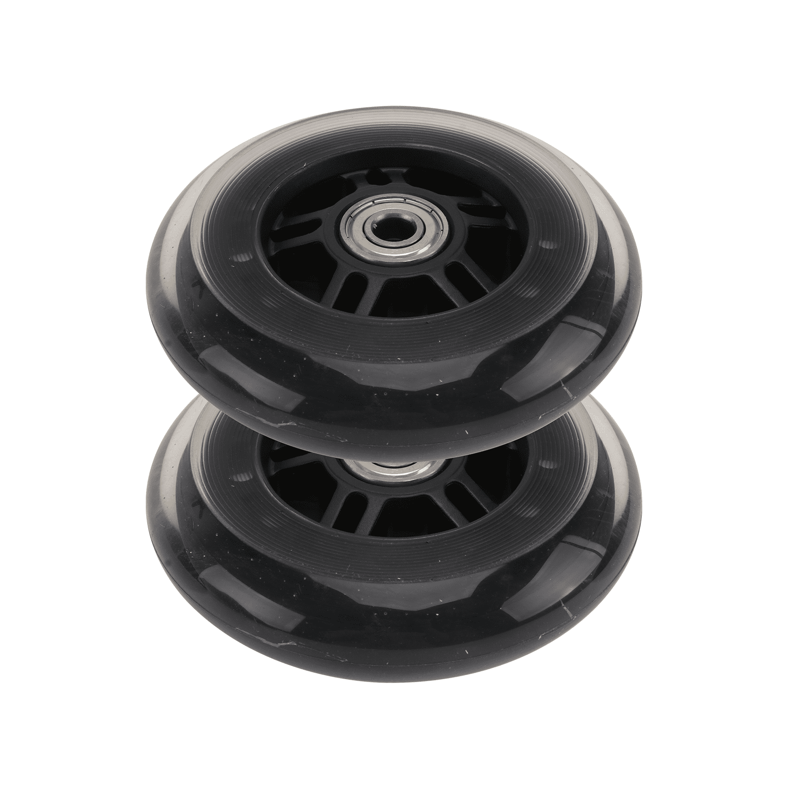 ORDDIART 1 Pair Weather Resistant Mute Wheels for Scooter 3.9x3.9x0.9in ...
