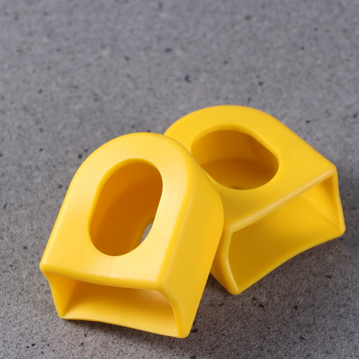 ORDDIART 1 Pair Yellow Rubber Crank Arm Protector for Mountain Bike ...