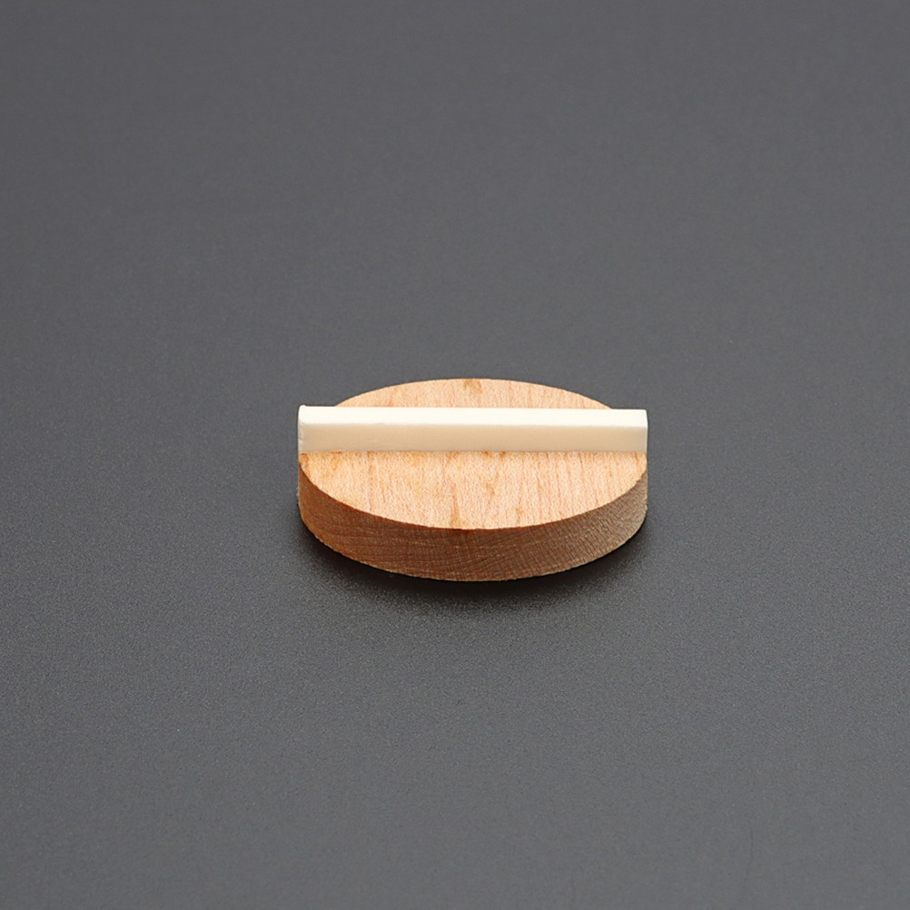 Maple Resonator Biscuit Bridge and Saddle Set for Guitar, Wood and Ox ...