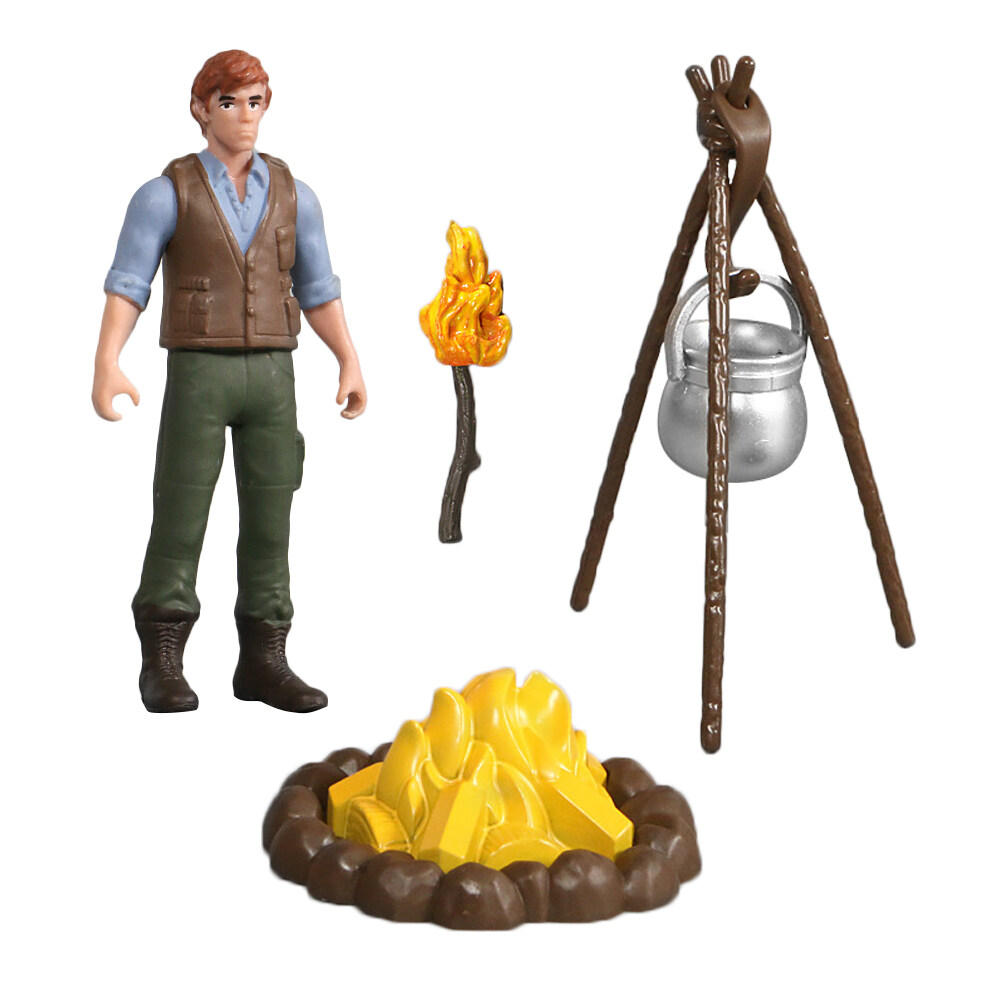 ORDDIART 1 Set Campfire Figurine Wild Bonfire Model for Home Decor ...