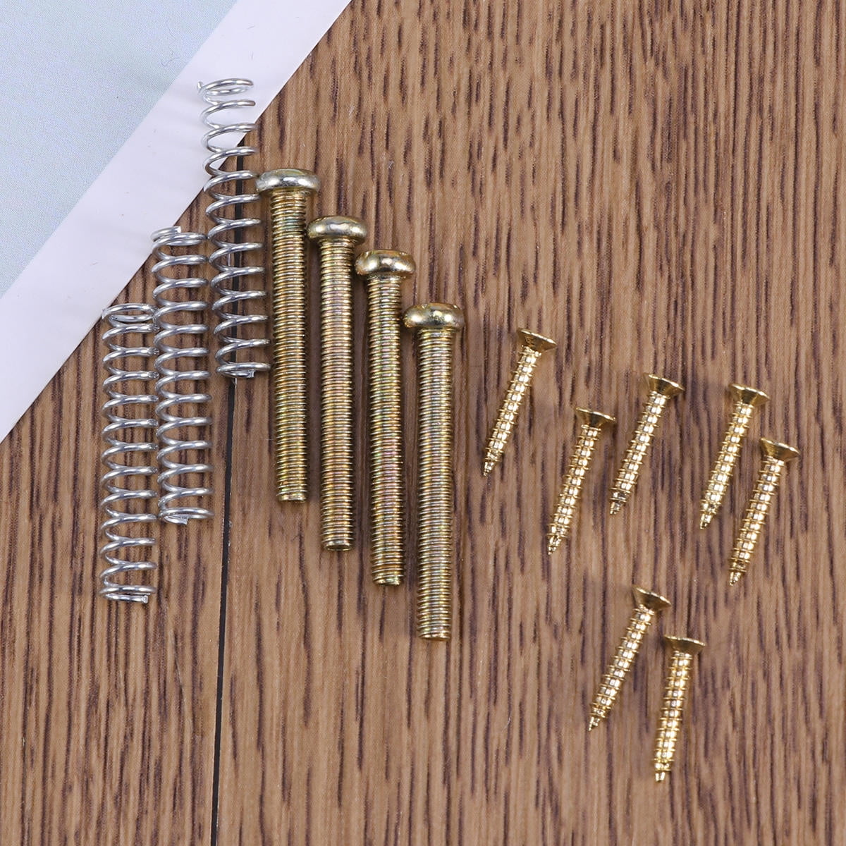 ORDDIART 1 Set Guitar Mounting Screws and Springs Humbucker Pickup 3mm ...