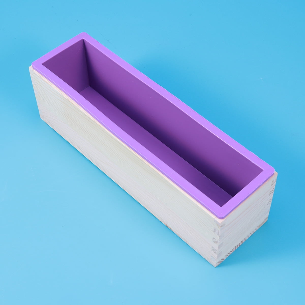 ORDDIART 1 Set Oval Mold Purple Plastic For Handmade Soap Making Diy ...