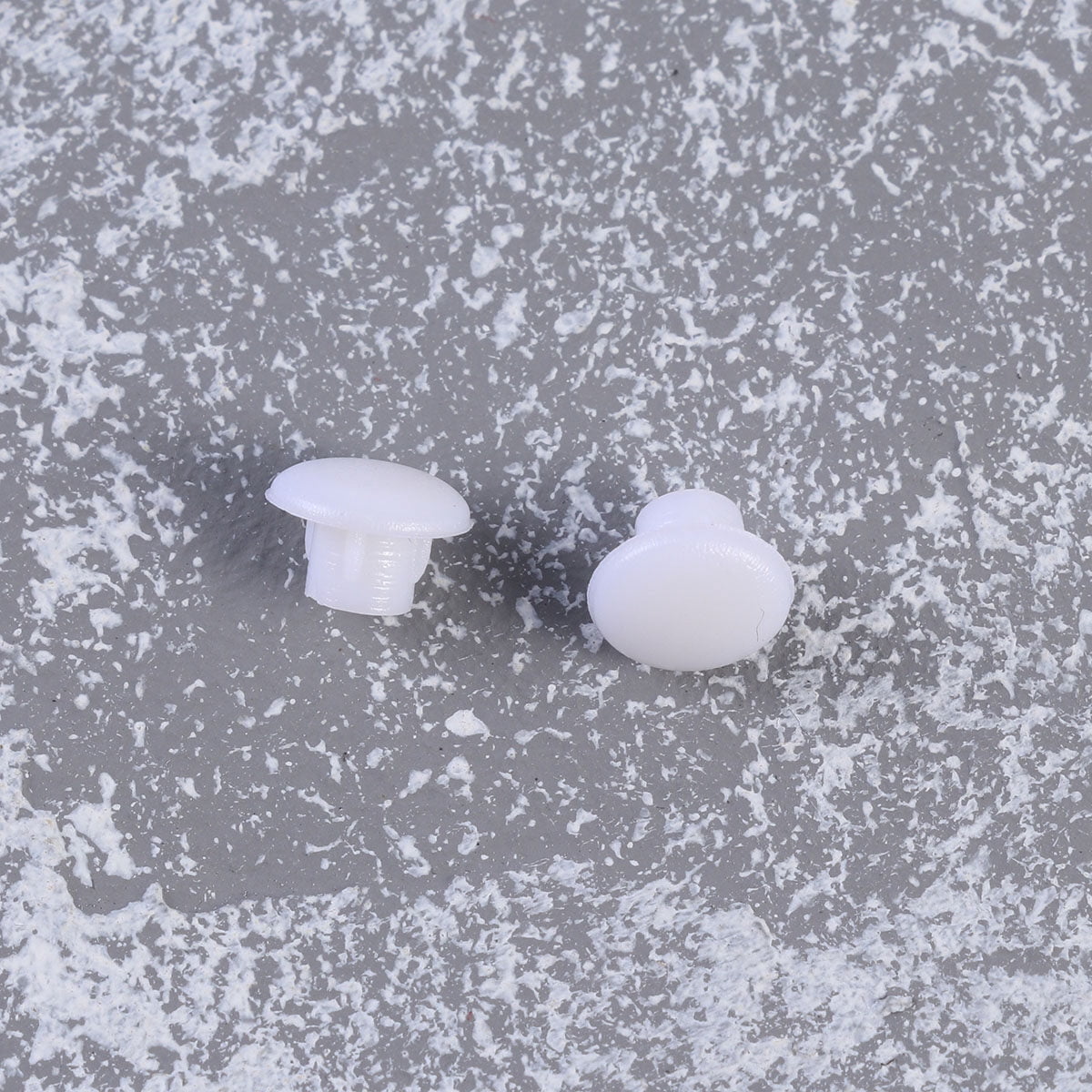 SOPOTUTU 100Pcs White Window Hinge Bolt Covers Plastic Screw Cover ...