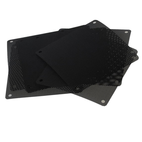 ORDDIART 10Pcs Pc Case Front Mesh Square Black Dustproof Computer Fan ...