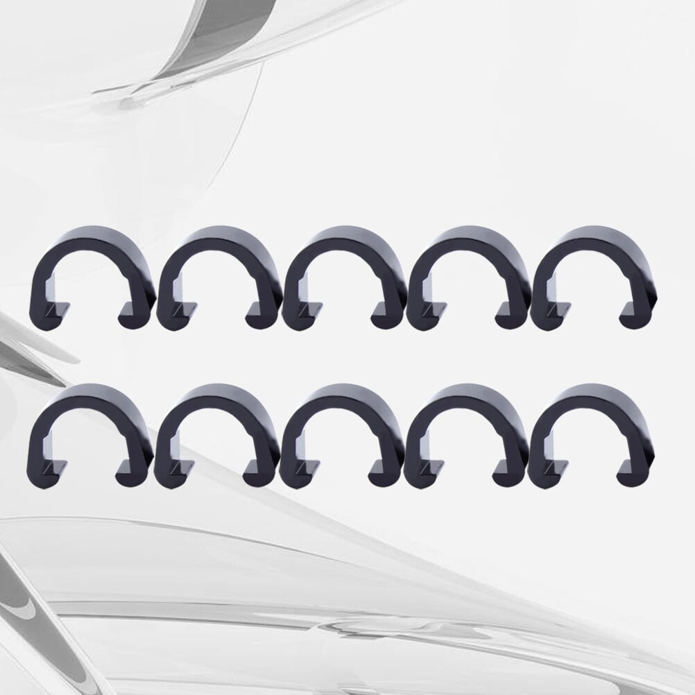ORDDIART 10Pcs U Shaped Clamp for Road Bike Brake Wire Clamp and Cable ...