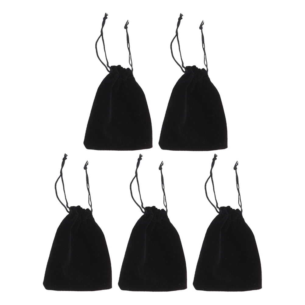 ORDDIART 12Set Velvet Drawstring Bags for Wedding Favors Elegant ...