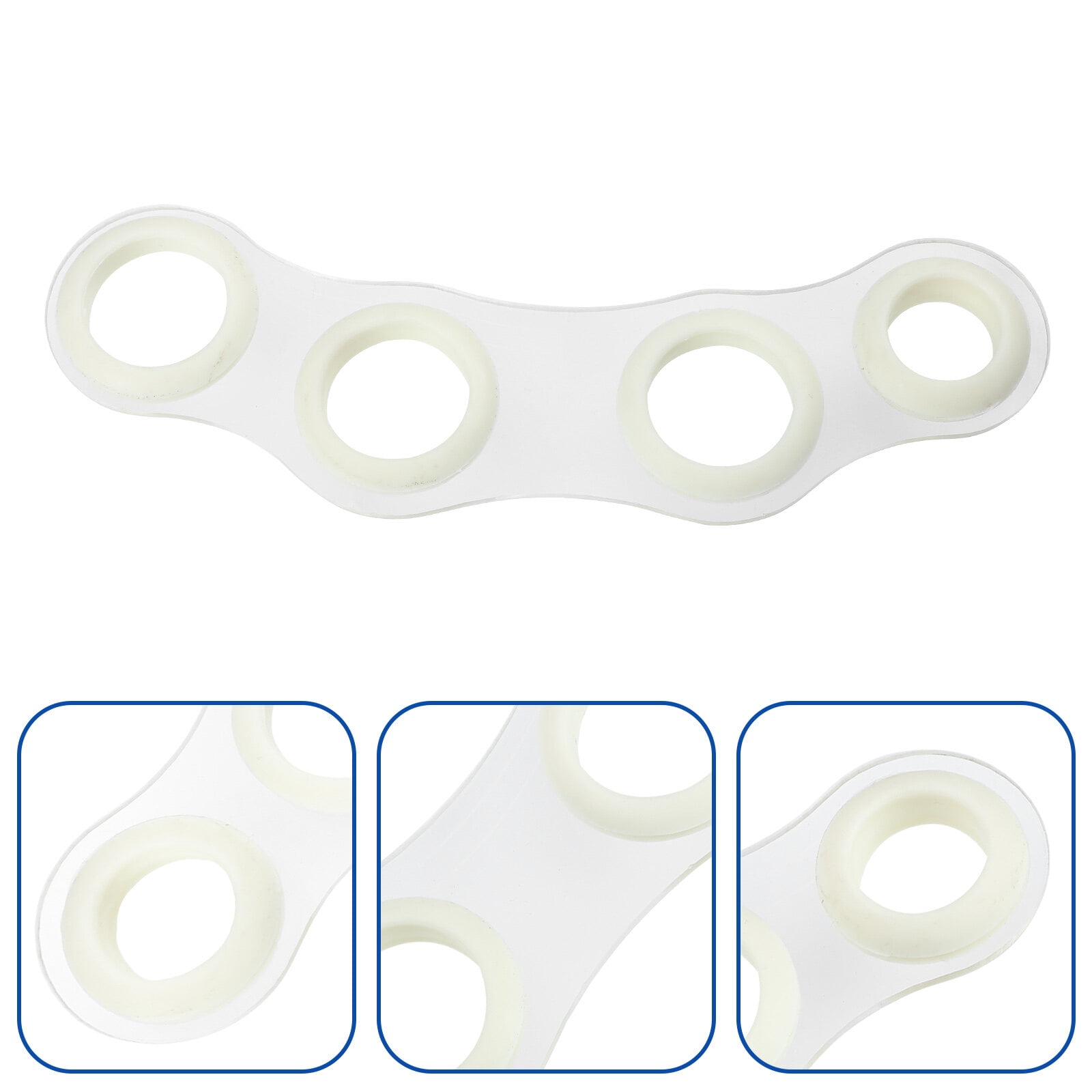 ORDDIART 1Pack Acrylic Finger Expander for Guitar Finger Training Tool ...