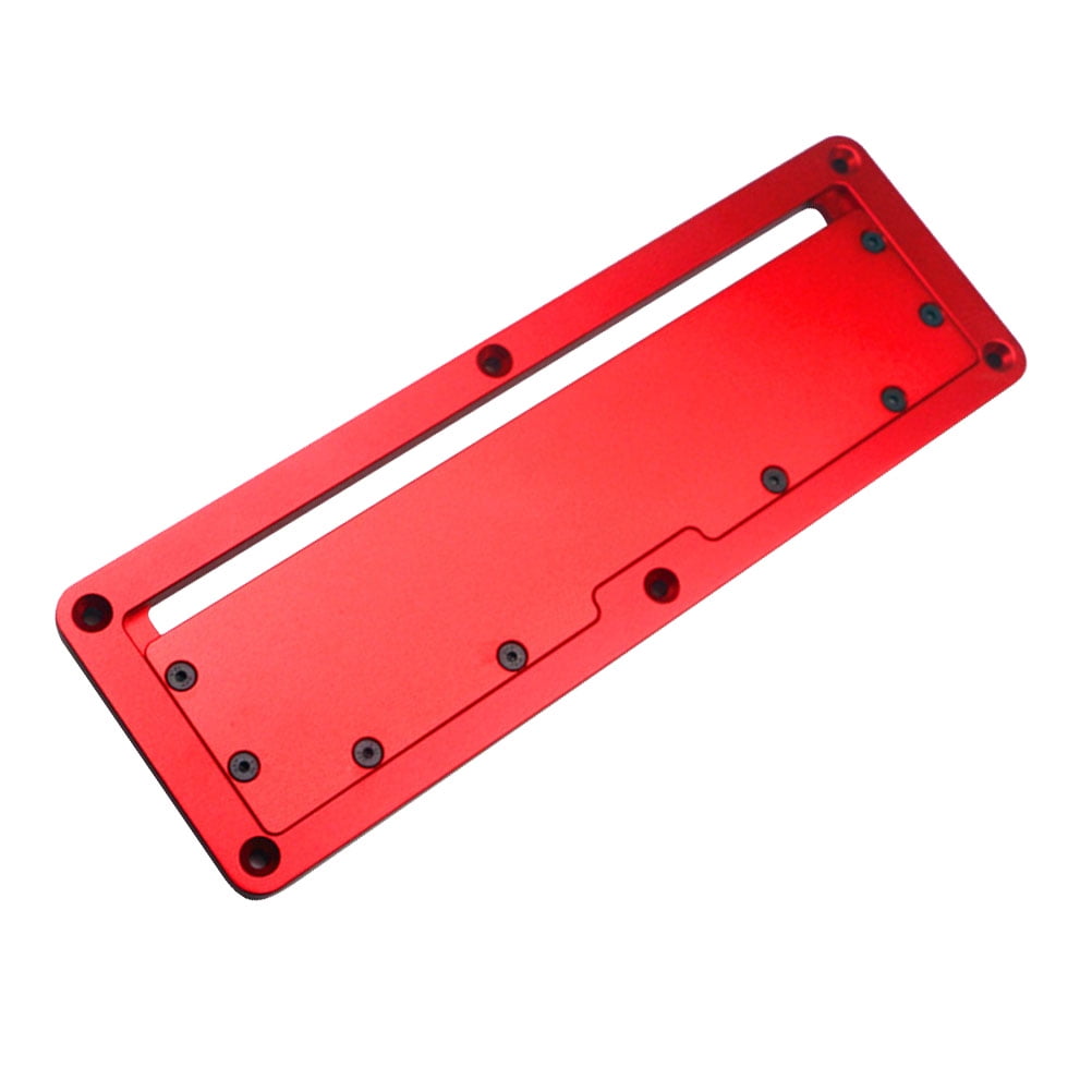 ORDDIART 1Pack Circular Throat Plate for Router Table and Trimming ...