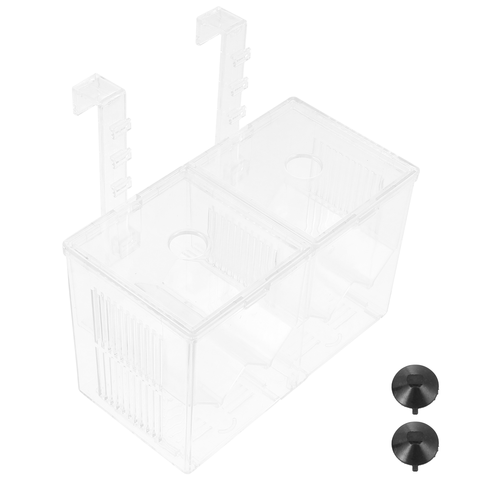 ORDDIART 1Pack Fish Fry Box for Aquarium Use Transparent Plastic with ...