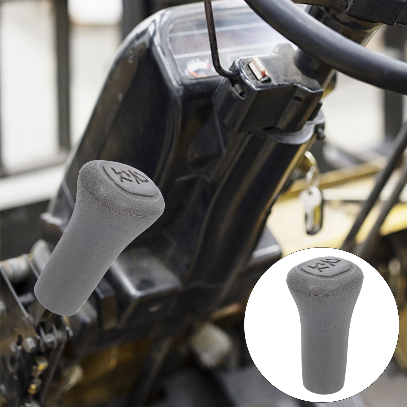 ORDDIART 1Pack Grey Abs Forklift Hand Controls Knobs for Forklift ...