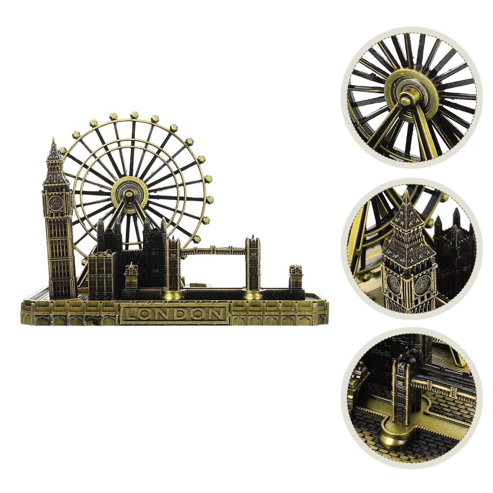 ORDDIART 1Pack London Tower Bridge Object Golden Souvenir Home And ...