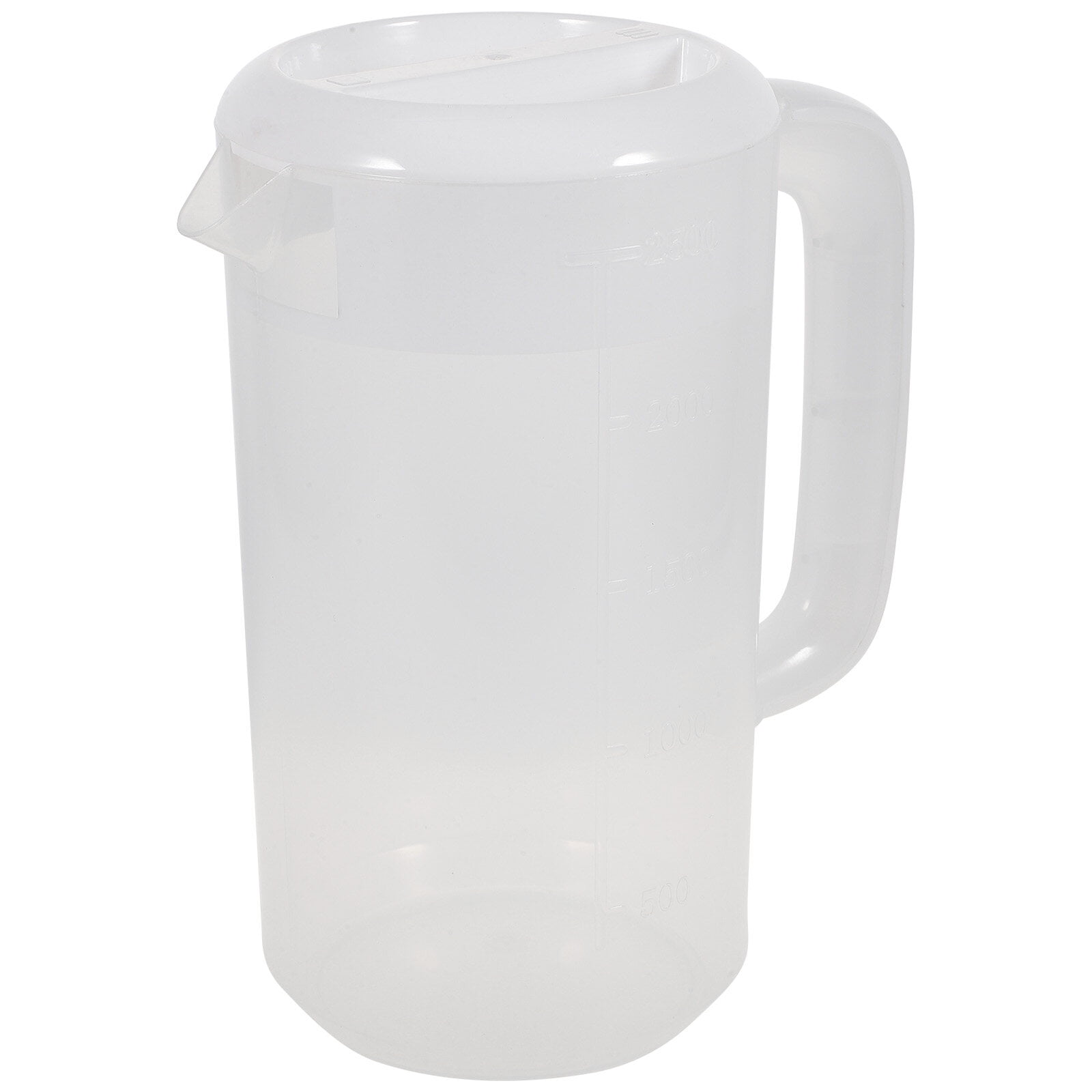 ORDDIART 1Pack Measuring Pitcher Transparent Plastic Beverage Storing ...