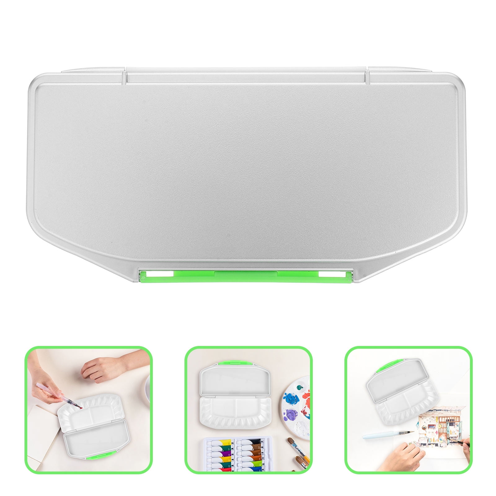 SOPOTUTU Watercolor Paint Set with ABS Case, Stackable and Portable ...