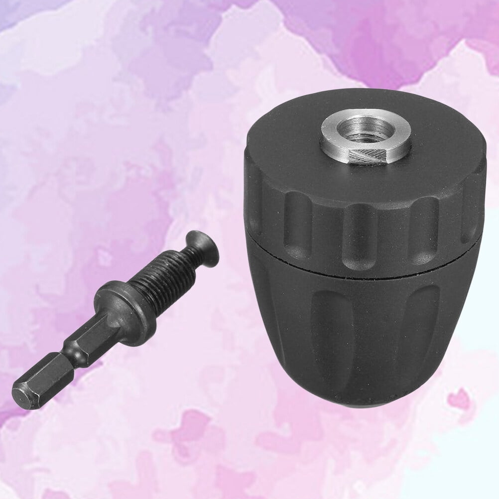 ORDDIART 1Pack Steel Keyless Lock Drill Chuck Adapter For Power Drill ...