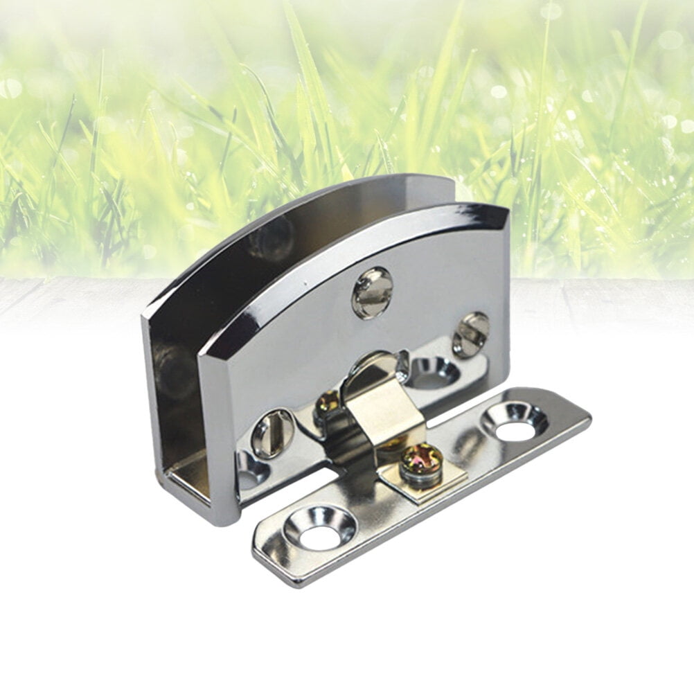 ORDDIART 1Pack Zinc Alloy Square Fixation Clamp for Glass Shelf Support ...