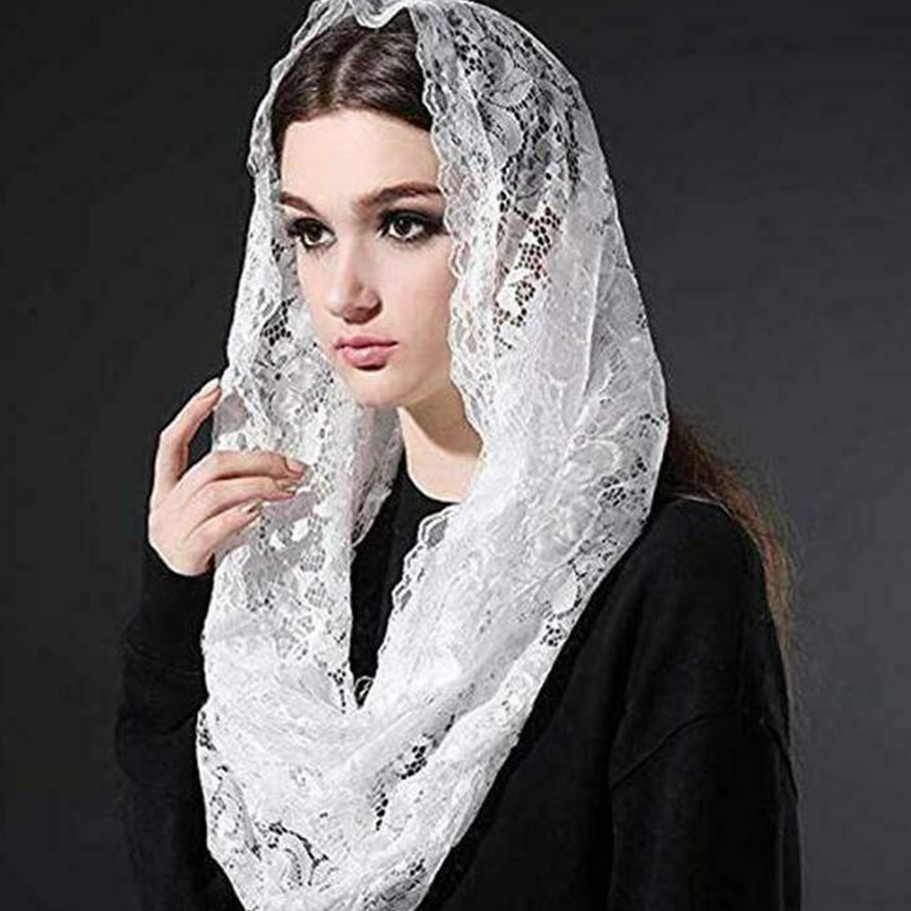 ORDDIART 1Pcs Bride Veils For Wedding Chapel Veil Lace Fabric Veil ...