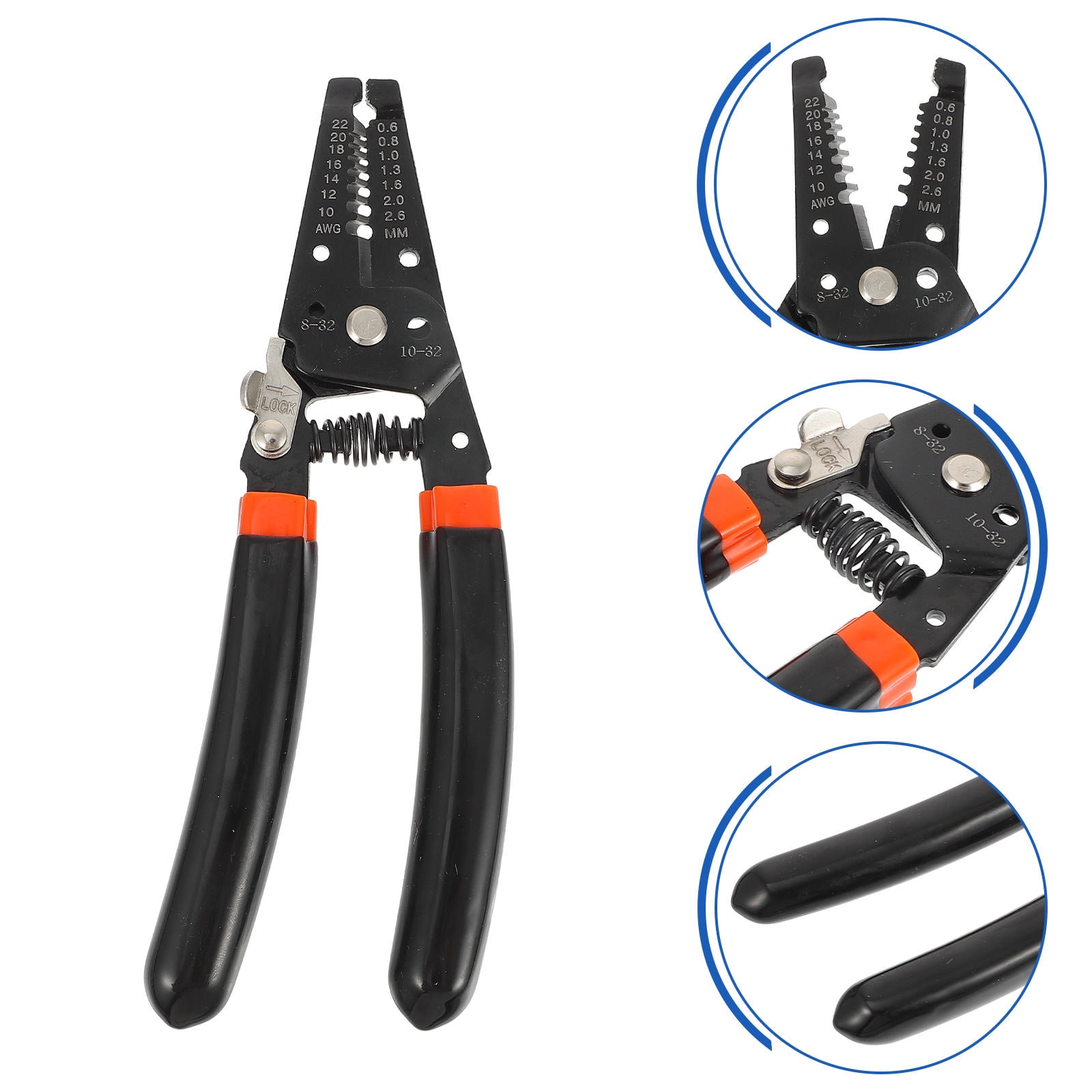 ORDDIART 1Pcs Plier Wire Stripper Electrical Wire Bending Tool for Car ...