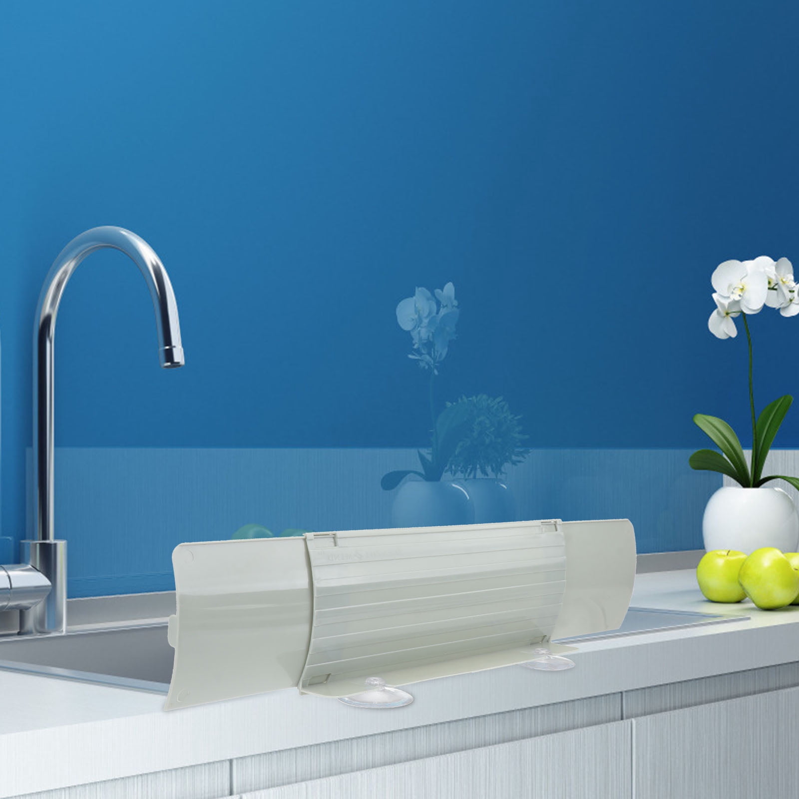 ORDDIART 1Pcs Splash Guard Kitchen Water Screens Plastic Wavy Lines ...