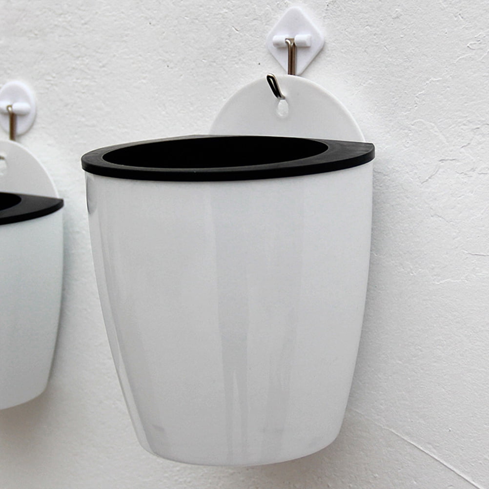 ORDDIART 1Pcs White Resin Plant Container for Seeding Cutting Nursery ...