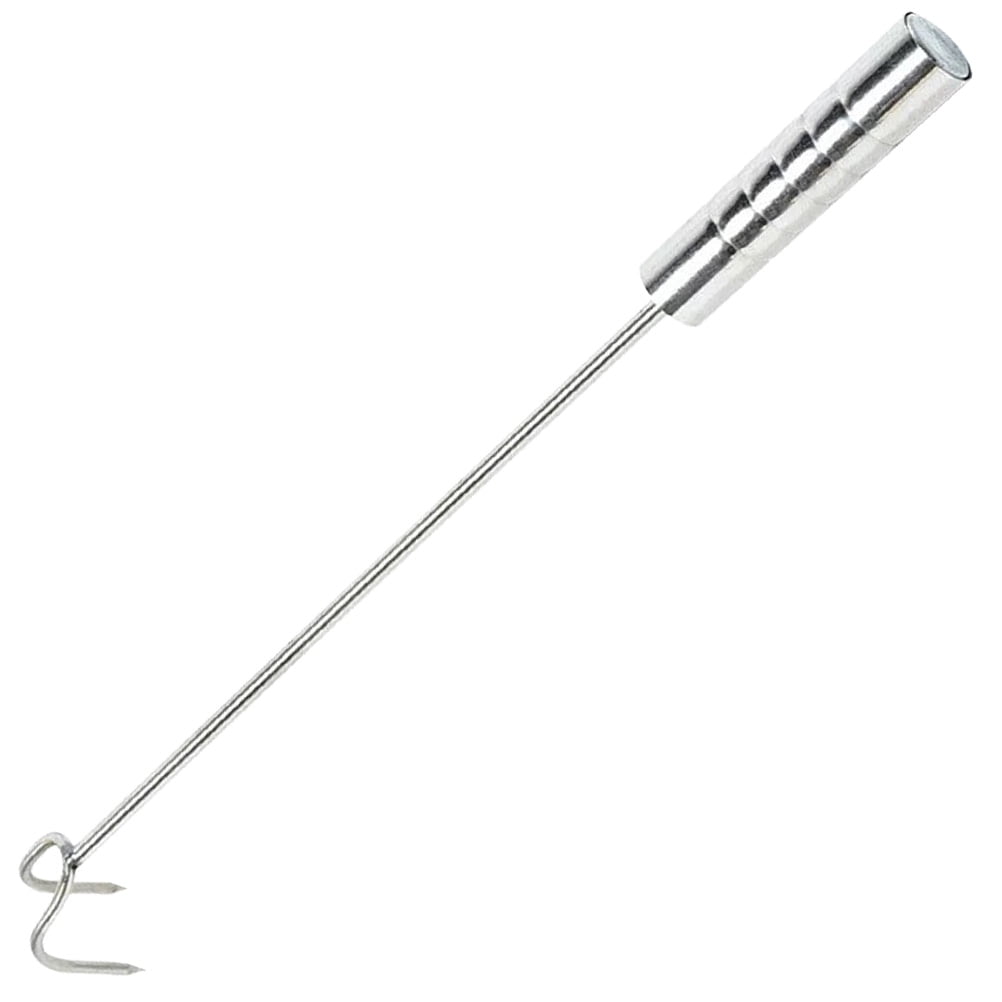 SOPOTUTU Grill Flipper Hook Meat Hook Silver for Pork Professional ...