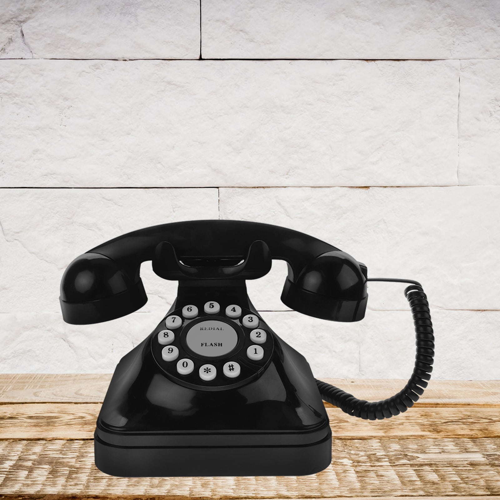 ORDDIART 1Set Corded Home Phone Vintage Antique Model For Retro ...