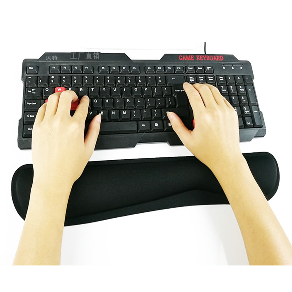 SOPOTUTU Keyboard Wrist Rest Pad Memory Foam Black 1Pack for - Walmart.com