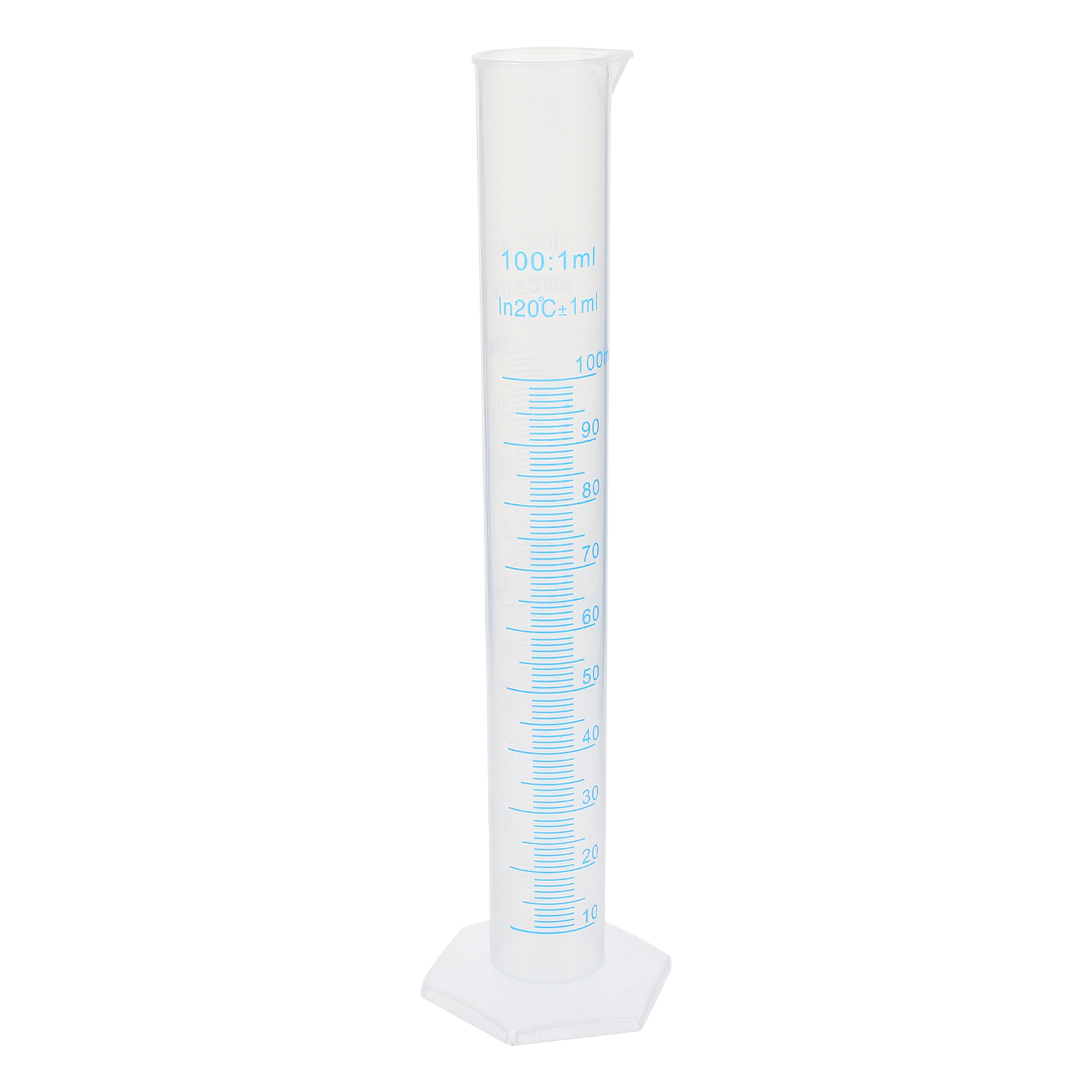 SOPOTUTU Laboratory Measuring Cylinder Graduated Cylinder Transparent ...