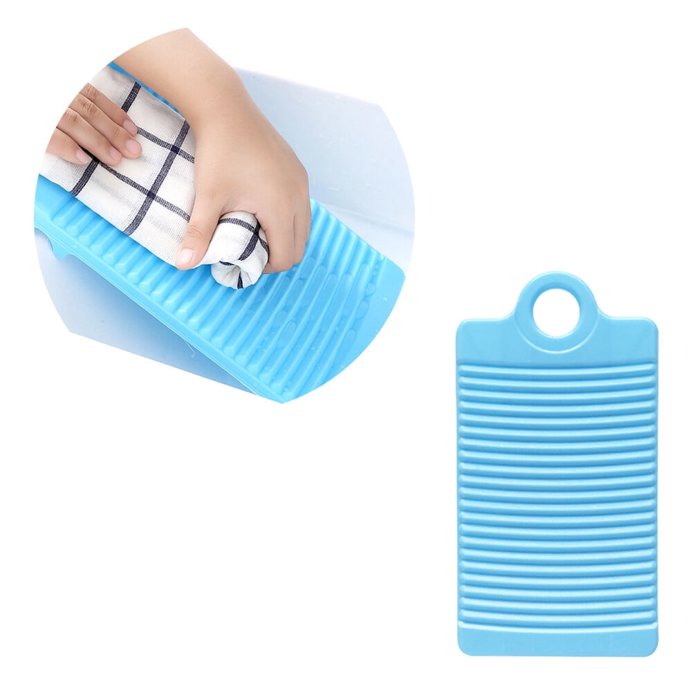 SOPOTUTU Lightweight Plastic Laundry Washing Board for Home Use and ...