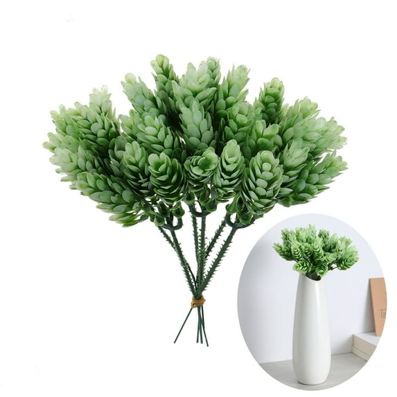 ORDDIART 1Set Realistic Pineapple Greenery Plastic Artificial Tropical ...
