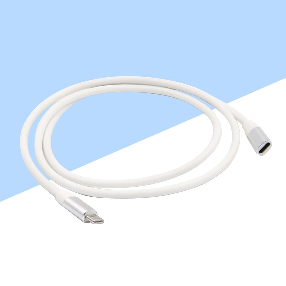 ORDDIART 1Set Silver Type-C Cable Extender for Switch Pro Charging and ...