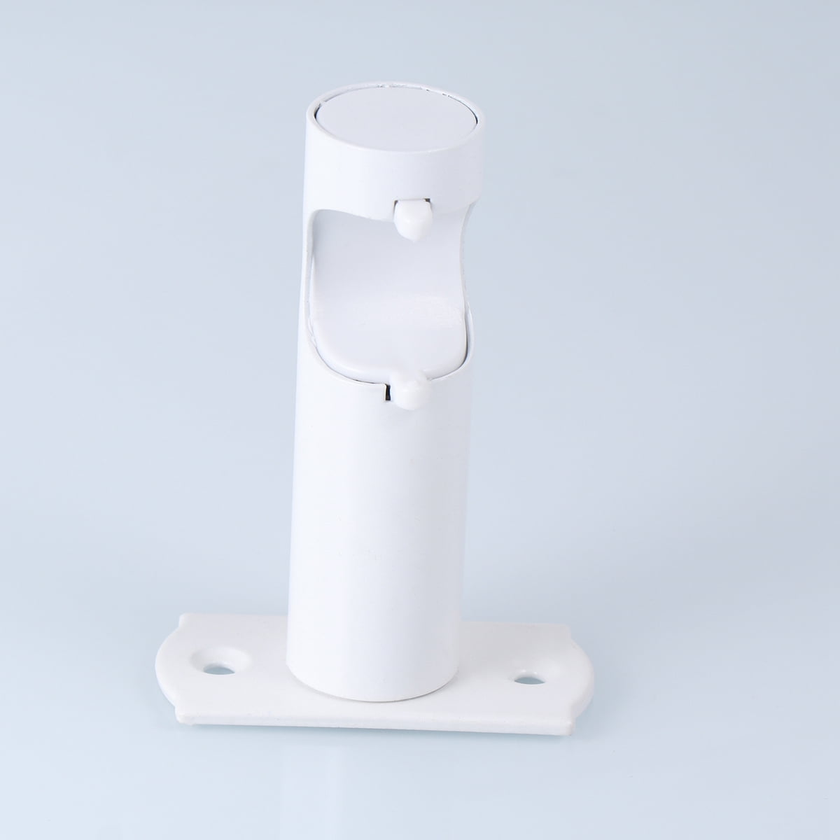 ORDDIART 1Set White Iron Curtain Rod Bracket for Secure and Aesthetic ...
