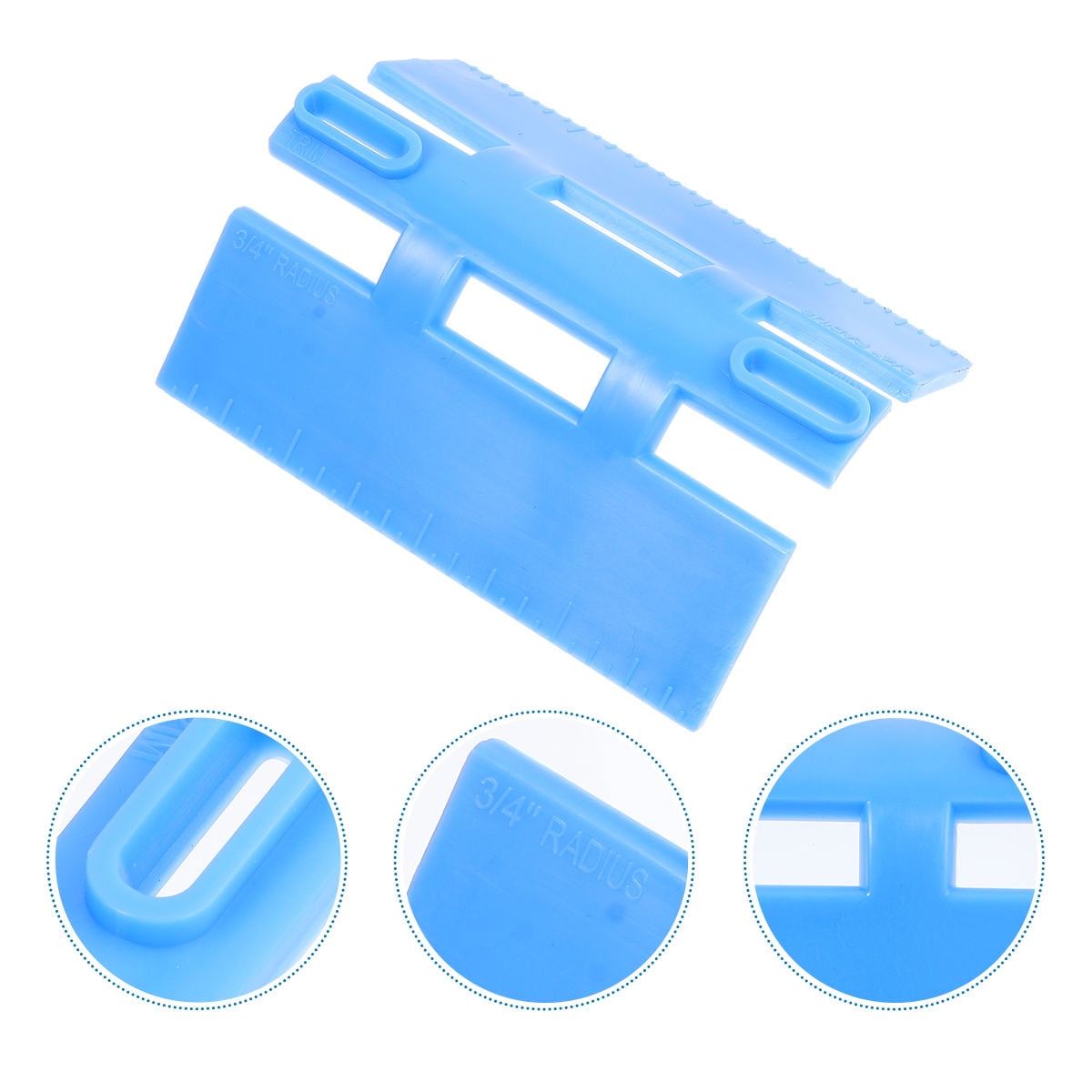 ORDDIART 1Set Woodworking Scribe Tool Divider Blue ABS for DIY ...