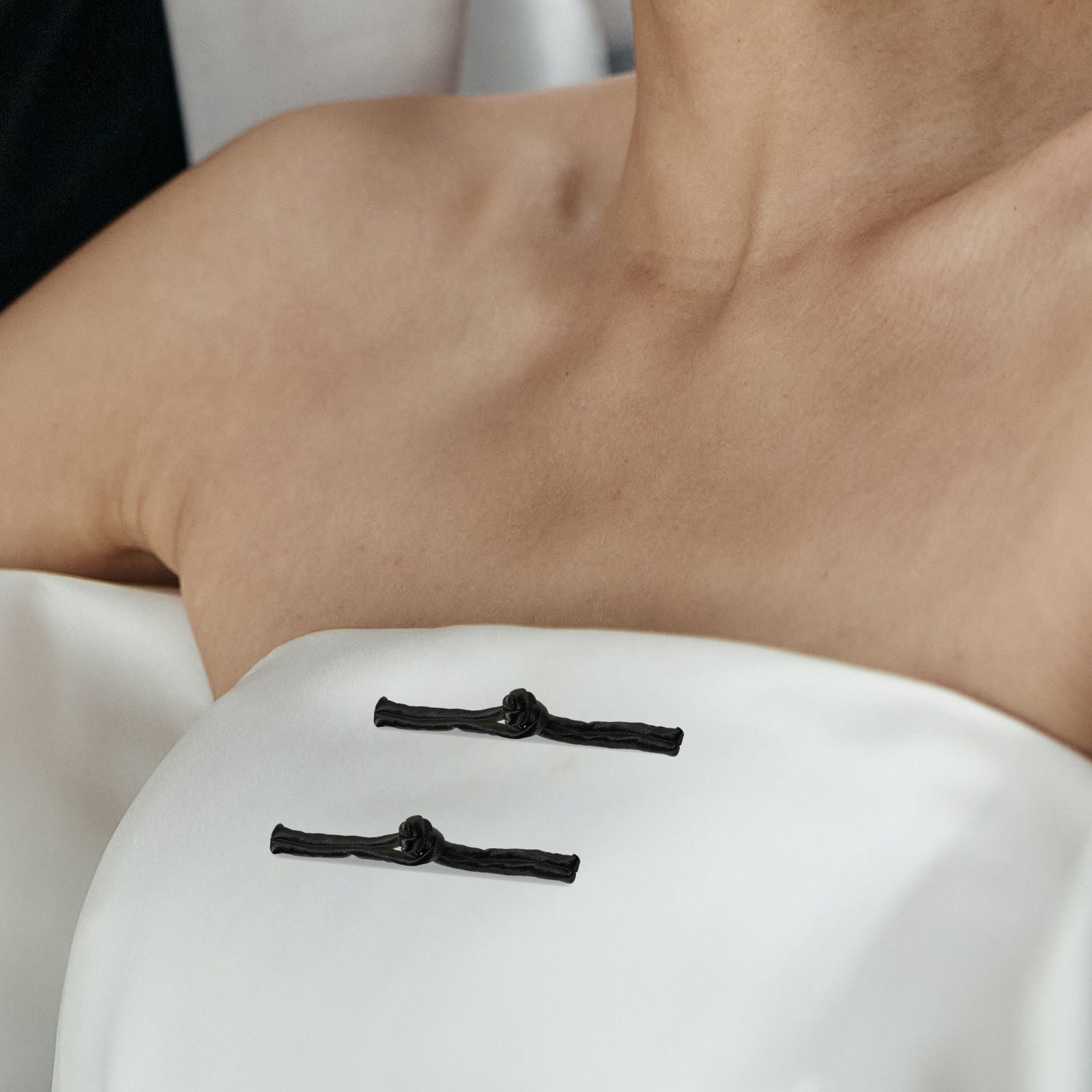 ORDDIART 20 Pairs Knot Fastener for Cheongsam and Suit Black Cloth ...