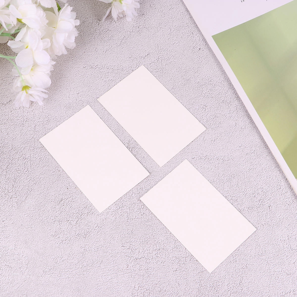 ORDDIART 200Pack Blank Note Cards Letter Card for Party Wedding Daily ...