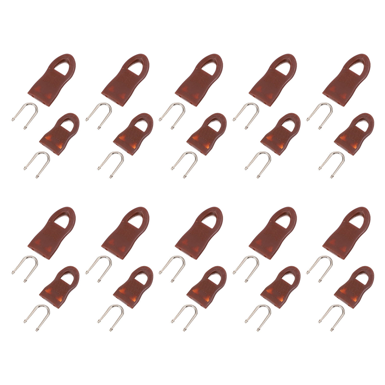 ORDDIART 20Pcs Zipper Handle Replacement Nonslip Texture For Clothes ...