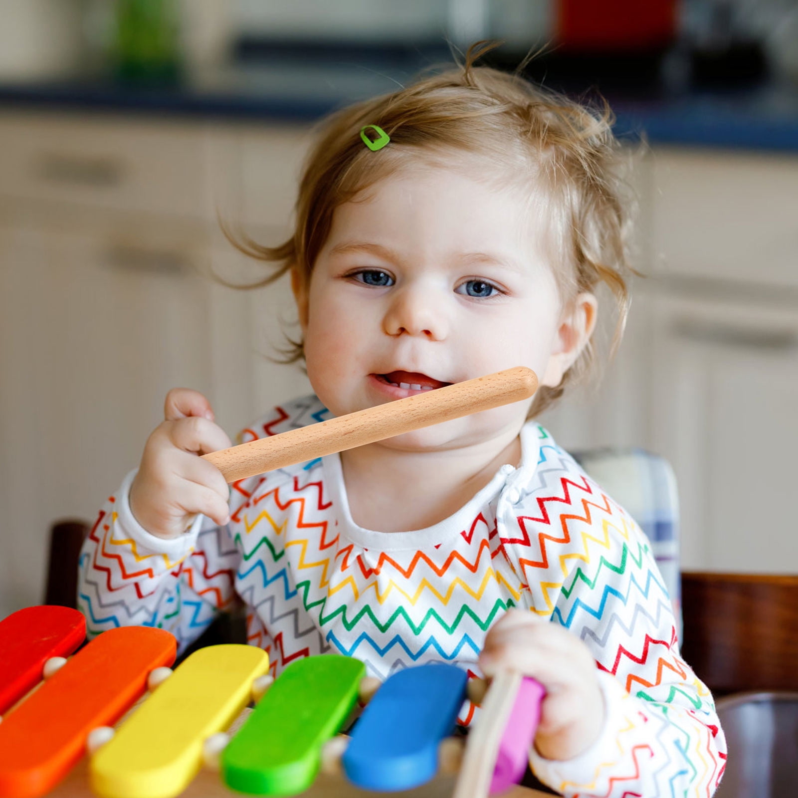 ORDDIART 20Set Rhythm Beating Stick for Kids Cylindrical Wood Design ...