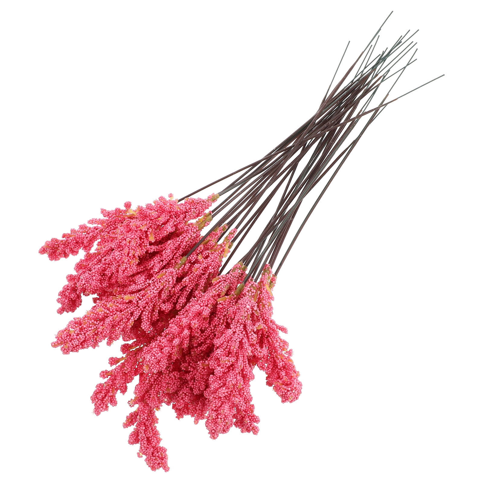 SOPOTUTU 24Pcs Realistic Artificial Wheat Flowers Silk Floral ...