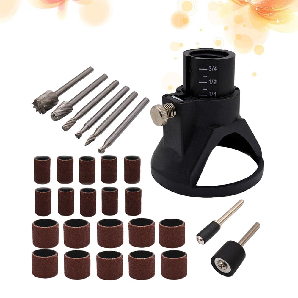 ORDDIART 29Pcs Drill Carving Positioner Locator Steel Plastic for ...