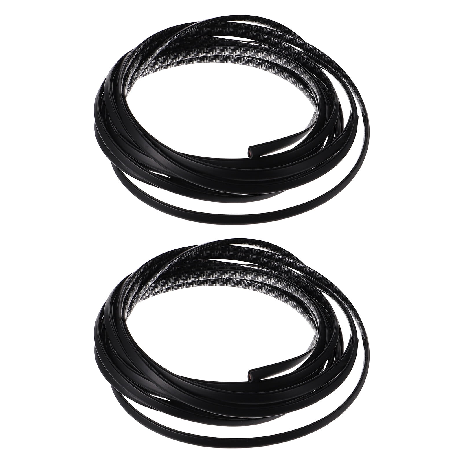 ORDDIART 2Pcs Door Anti Collision Strip Silver Prevent For Car ...