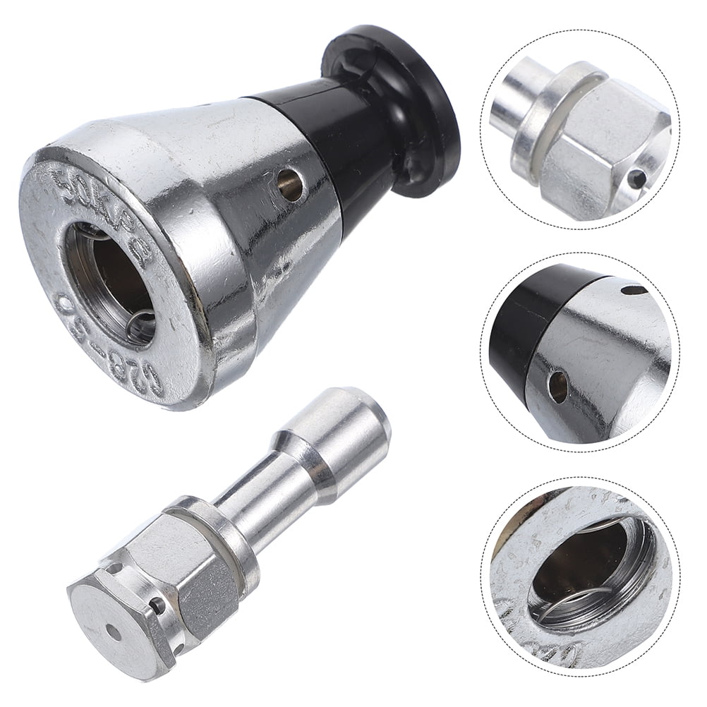 ORDDIART 2Pcs Pressure Cooker Relief Valve Black 3.80X1.00X1.00cm For ...