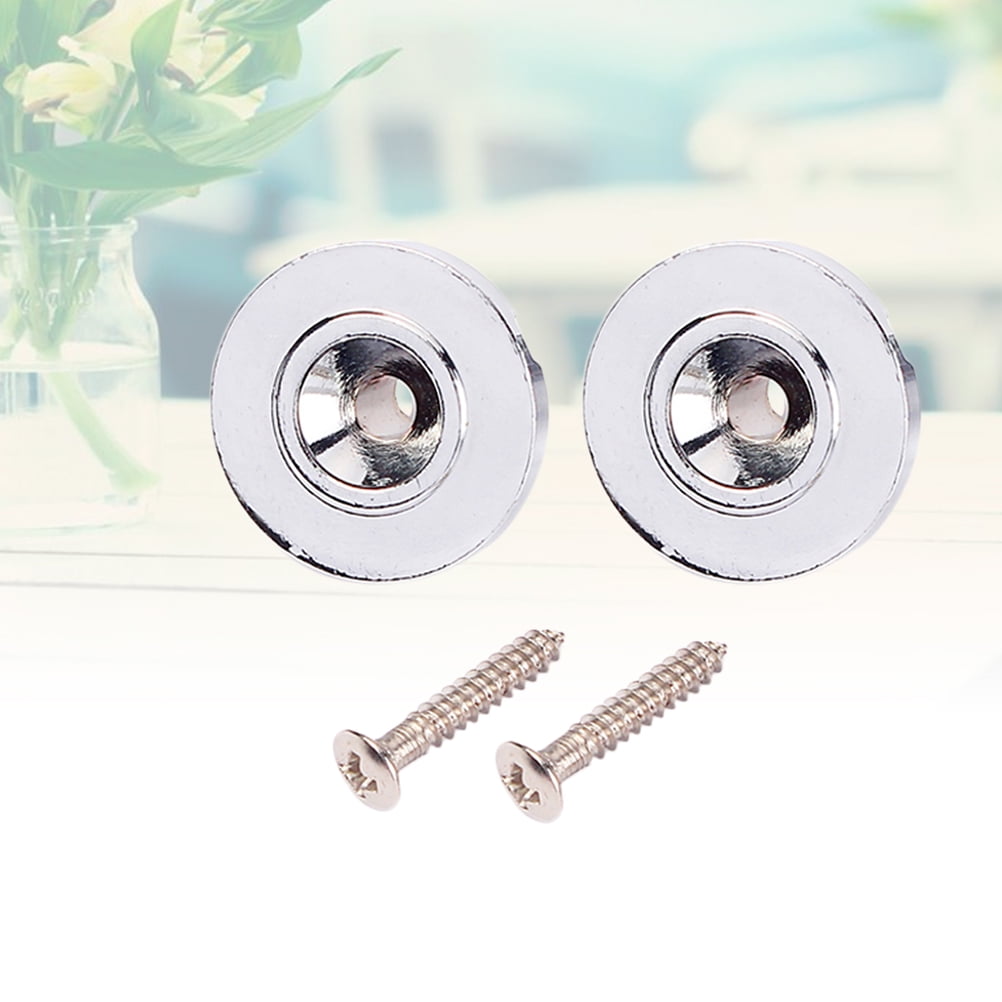 ORDDIART 2Pcs Roller String Retainer for Electric Guitar Part Silver ...