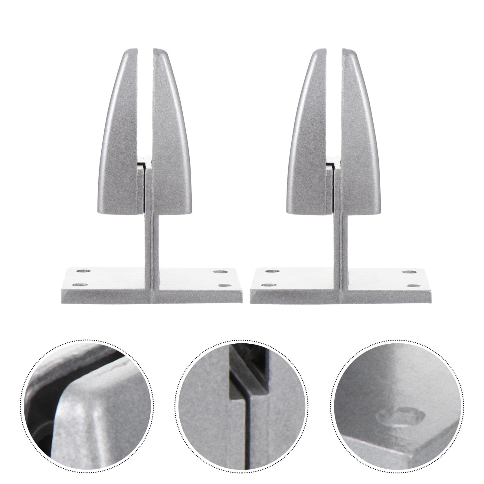 ORDDIART 2Set T-Type Vertical Screen Partition Clamps for Office and ...