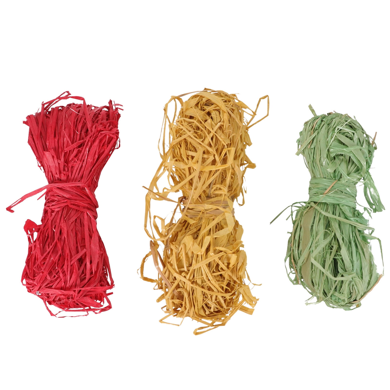 ORDDIART 3 Bundles Raffia Ribbon String For present Packaging And Plant ...