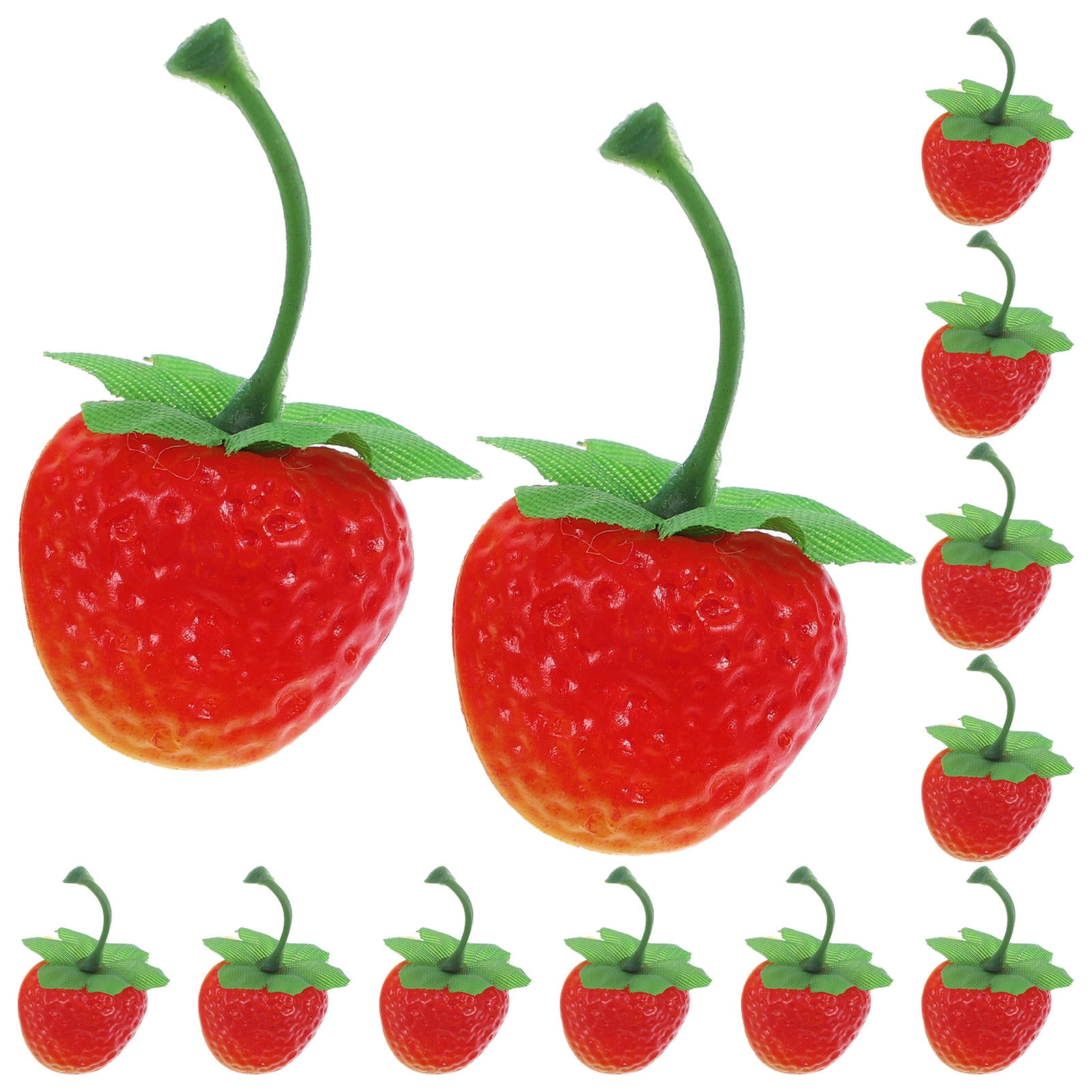SOPOTUTU Photographers Strawberry Models Red Plastic 30pcs - Walmart.com