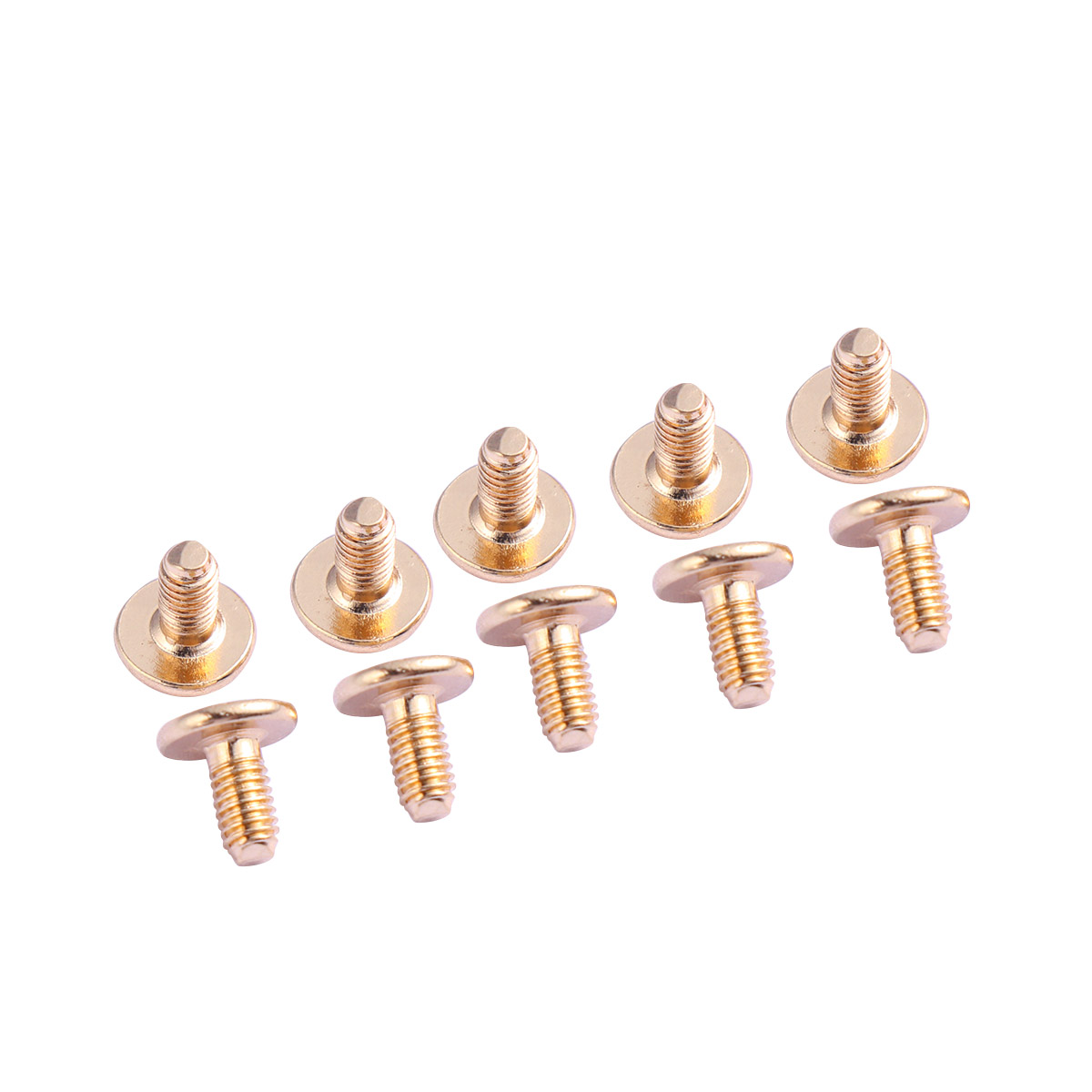SOPOTUTU craft metal rivet Rivet Studs Brass 30Pack Decorating DIY ...