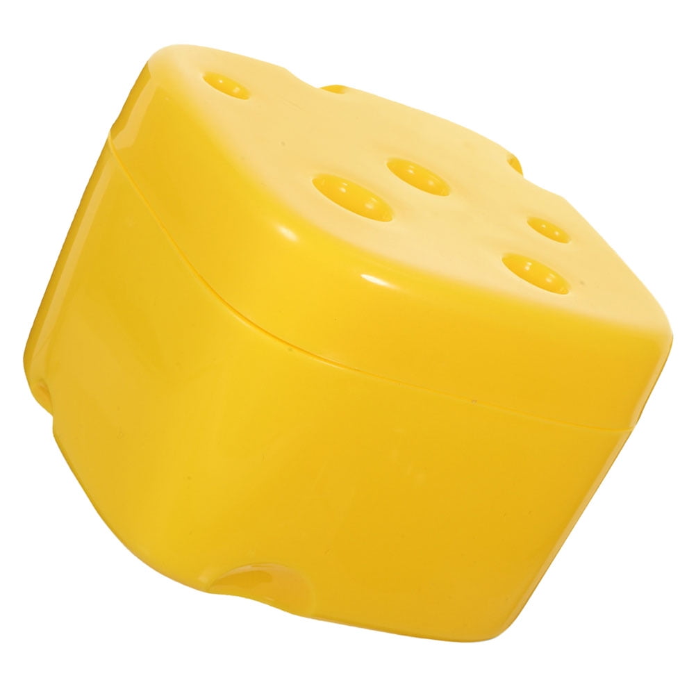 SOPOTUTU Cheese Organizer Cheese Preservation Box Yellow PP Material ...
