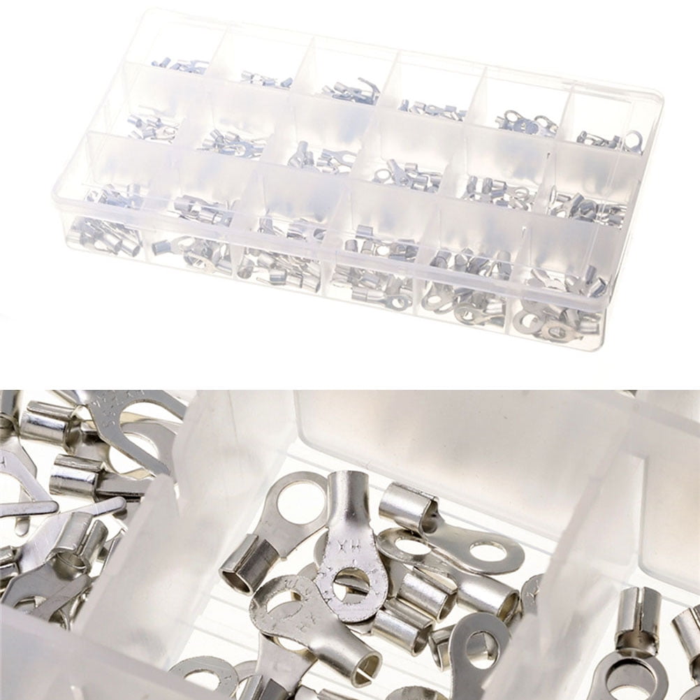 ORDDIART 330Pcs Copper Wiring Terminal Solderless Wire Connectors For ...