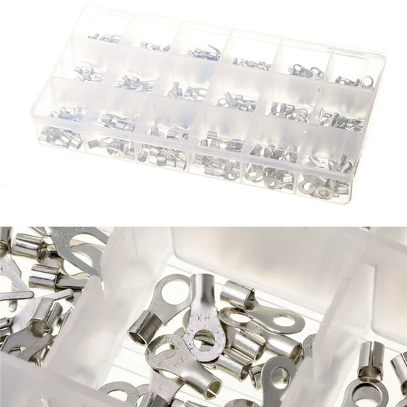 ORDDIART 330Pcs Copper Wiring Terminal Solderless Wire Connectors For ...