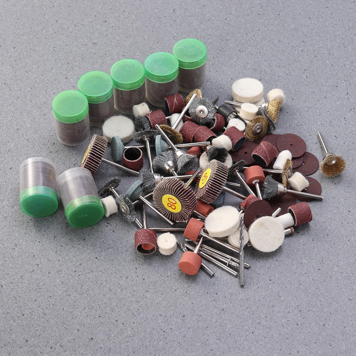ORDDIART 350Pcs Rotary Tool Polishing Kit Die Grinder Accessories for ...