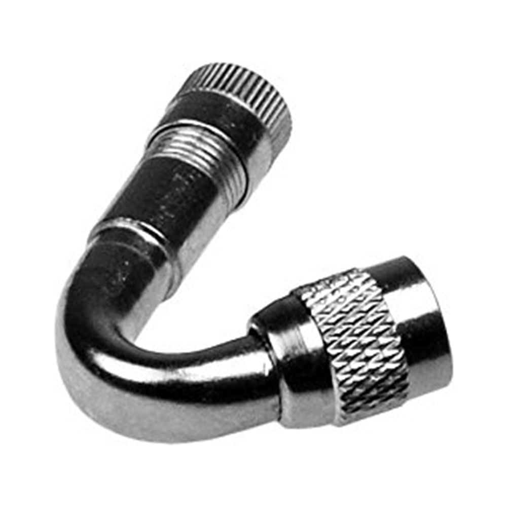ORDDIART 3Pack Angled 45 Degree Valve Extension Silver Valve Stem ...